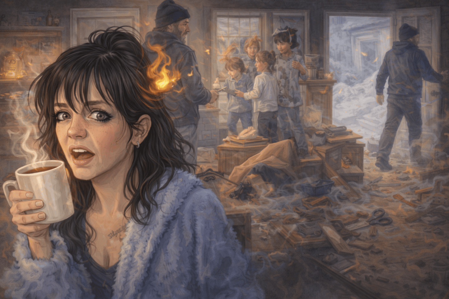 Hot Sauce in My Coffee and Other Signs It Was Saturday – Crumbs and Chaos